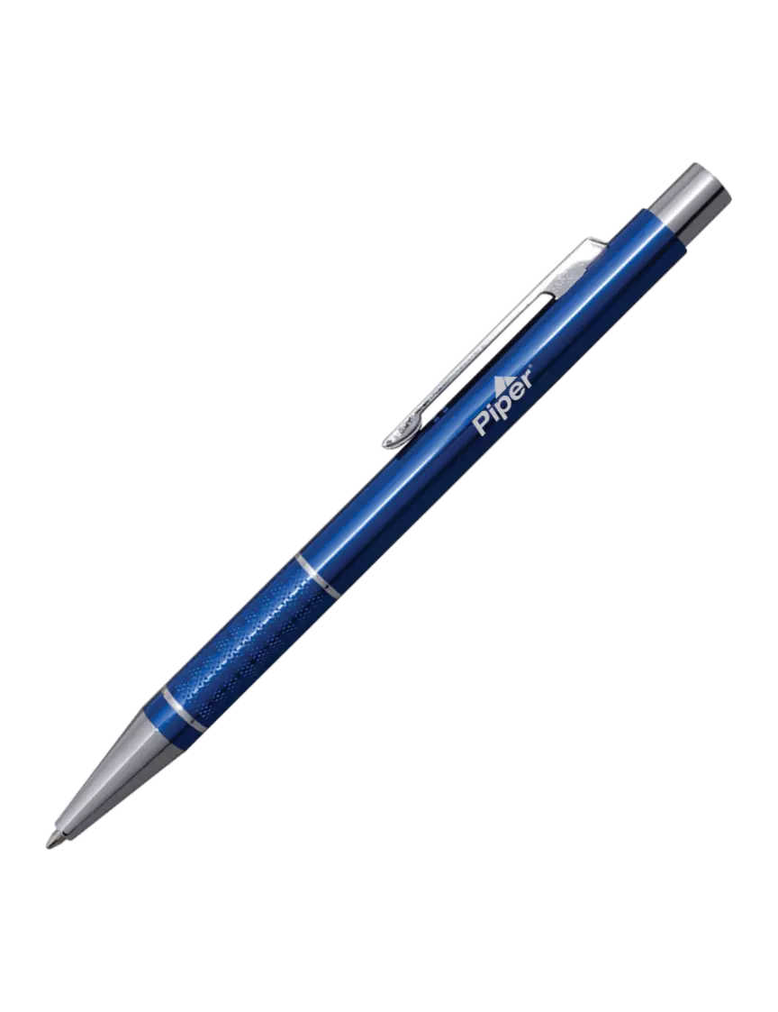 St George Blue Pen w/Piper Logo