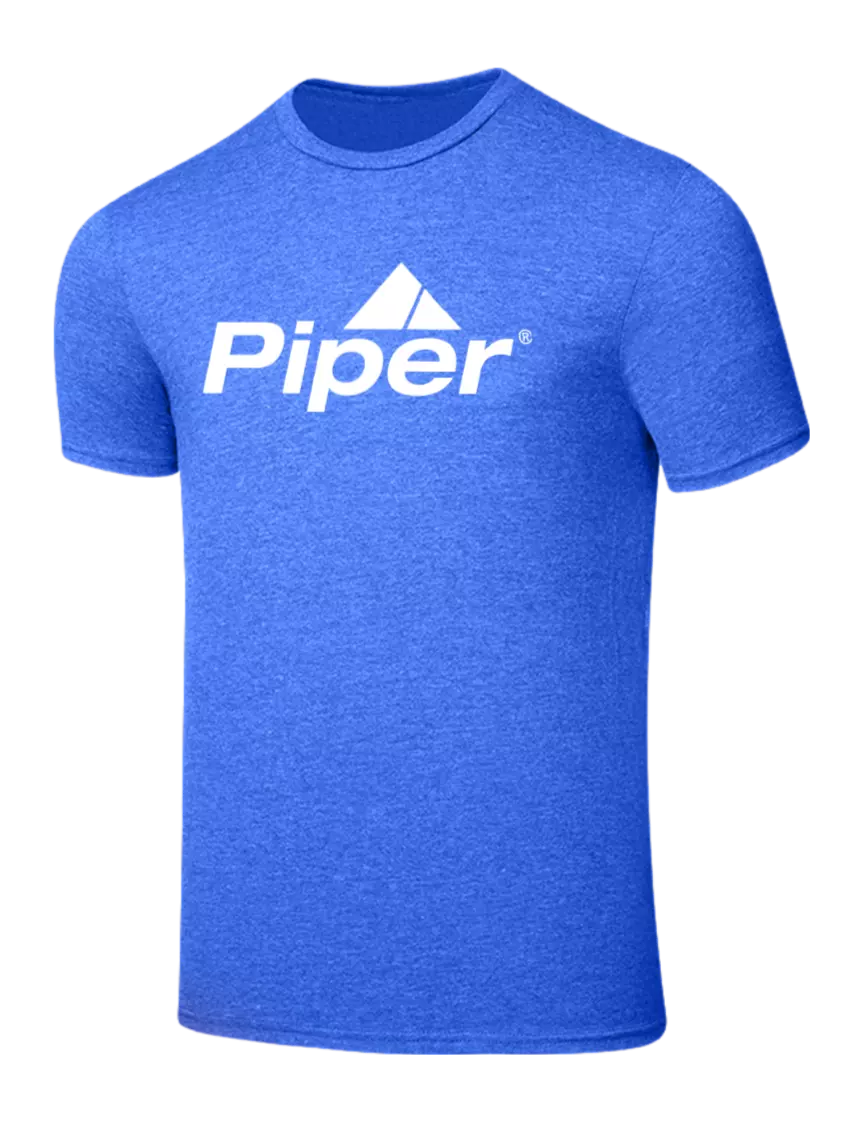 Seriously Soft Royal Frost T-Shirt w/Piper Logo